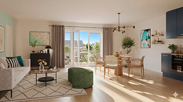 Appartement à vendre - Donville-les-Bains - 2 pièces - 2 chambres