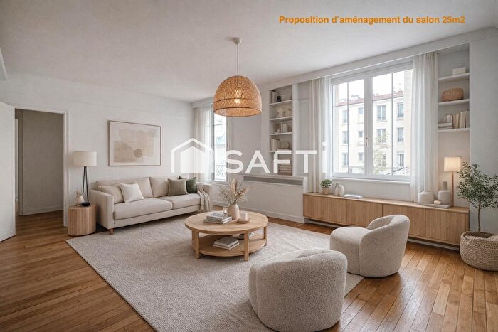Appartement 3 pièces à vendre à Paris 14ème, Jean Moulin, Porte dOrléans