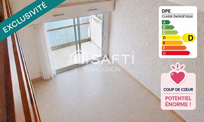 Appartement à vendre - Le Pouliguen - 3 pièces - 2 chambres