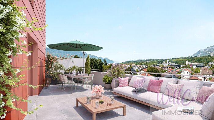 Appartement à vendre - Chambéry, Bissy - 4 pièces - 3 chambres