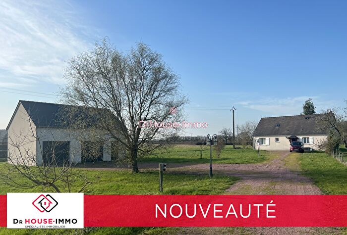 Maison à vendre - Villeperdue - 5 pièces - 4 chambres