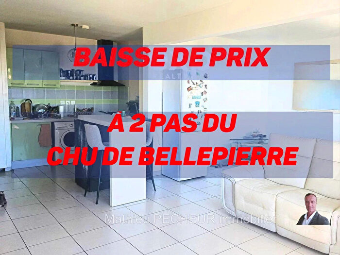 Appartement à vendre - Saint-Denis, Bellepierre - 2 pièces - 1 chambre