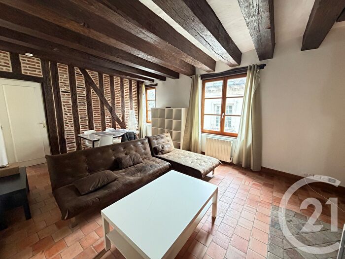 Appartement à louer - Tours, Centre-ville - 2 pièces - 1 chambre