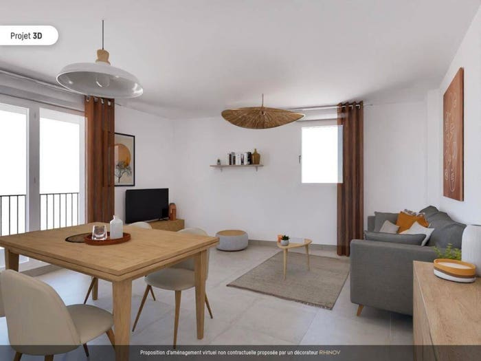 Appartement 3 pièces à Sainte Anne, Marseille 8ème arrondissement, à louer