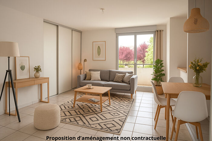 Appartement à vendre - Toulouse, Saint-Martin du Touch - 3 pièces - 2 chambres