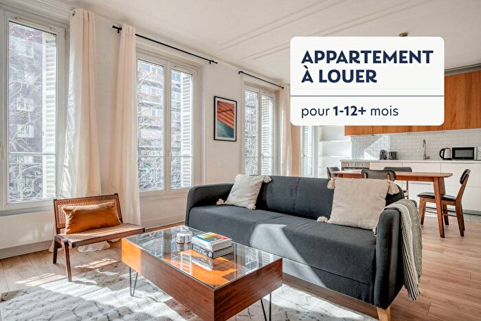 Appartement à louer - Batignolles-Cardinet, Paris ème arrondissement - 2 pièces - 1 chambre