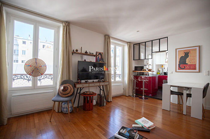 Paris 18ème, Montmartre, Sacré Coeur, Abbesses : Appartement 2 pièces à vendre