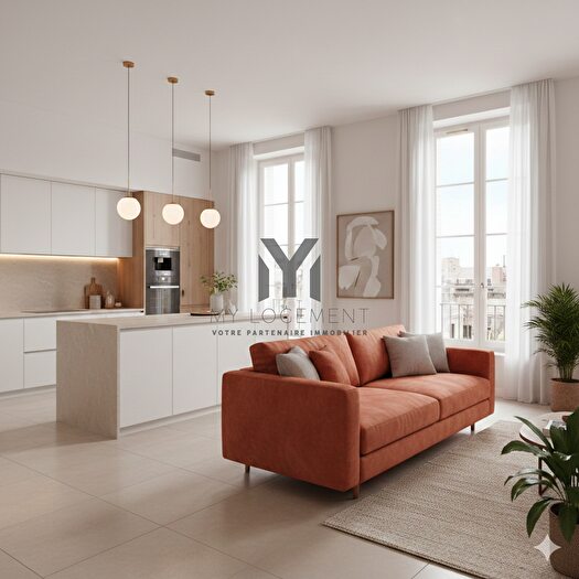 Appartement à vendre - Marseille e , Mazargues - 4 pièces - 3 chambres