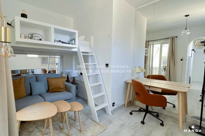 Périer, Marseille 8ème arrondissement : Appartement 1 pièce à louer