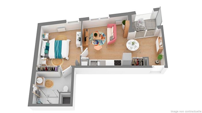 Appartement 2 pièces à louer - Reims, Neufchatel, Orgeval, Laon, Zola