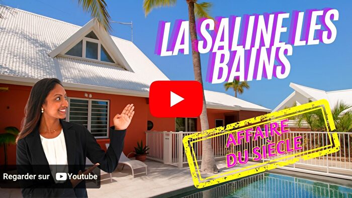 Maison à vendre - Saint-Paul, Saline les Bains - 5 pièces - 4 chambres