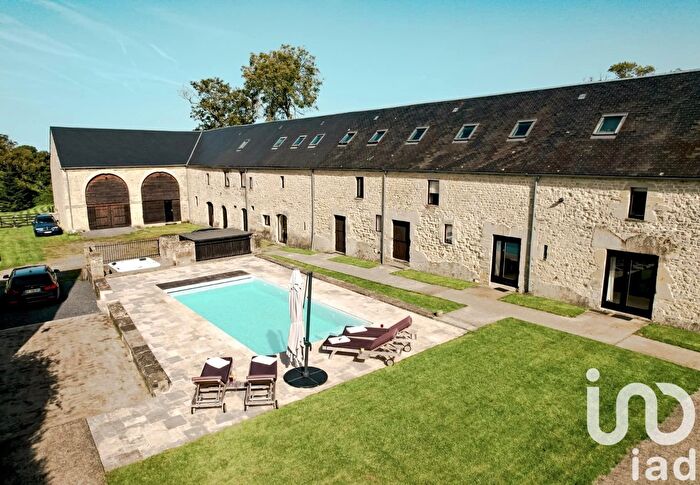 Maison à vendre - Mandeville-en-Bessin - 12 pièces - 8 chambres