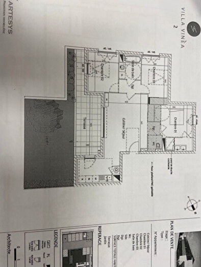 Castelnau-le-Lez, Mendras, Zone dactivité La Garrigue - Appartement 4 pièces à louer