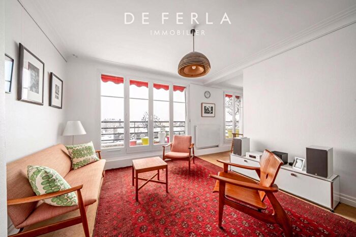 Appartement à vendre - Paris e , Montparnasse, Raspail - 3 pièces - 2 chambres