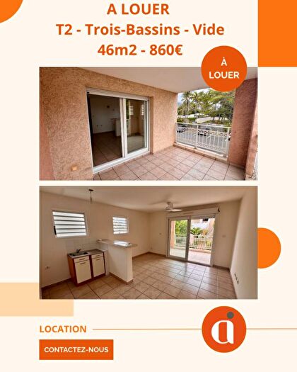 Appartement 2 pièces à Les Trois-Bassins, à louer