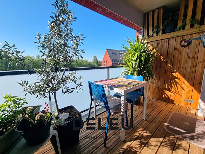 Appartement à vendre - Marquette-lez-Lille, Rive gauche - 3 pièces - 2 chambres