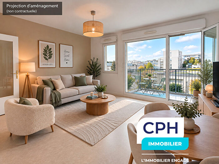 Appartement 2 pièces à Cergy, Les Hauts-de-Cergy, à vendre