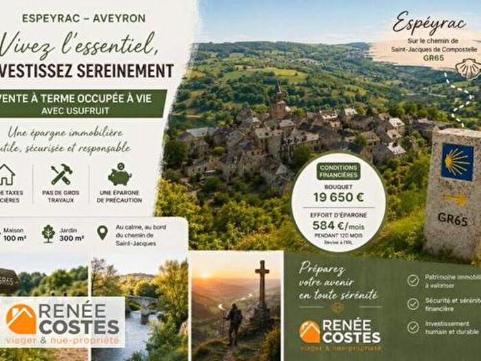 Maison 4 pièces à vendre à Espeyrac