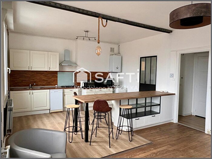 Appartement à vendre - Boulogne-sur-Mer, Saint-Pierre - 3 pièces - 2 chambres