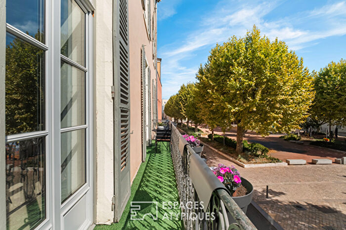 Villefranche-sur-Saône, Centre-ville : Appartement 4 pièces à vendre