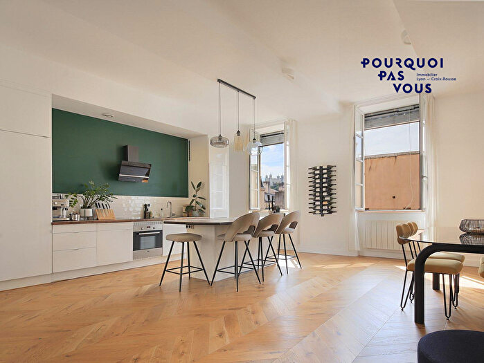 Appartement 3 pièces à vendre à Lyon 1er, Haut, Coeur des Pentes