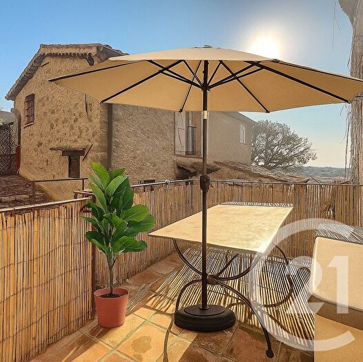 Appartement à vendre - Cagnes-sur-Mer, Haut de Cagnes - 2 pièces - 1 chambre