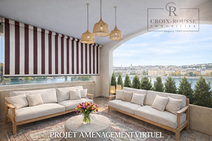 Appartement à vendre - Lyon e , Croix Rousse, Saône - 5 pièces - 3 chambres