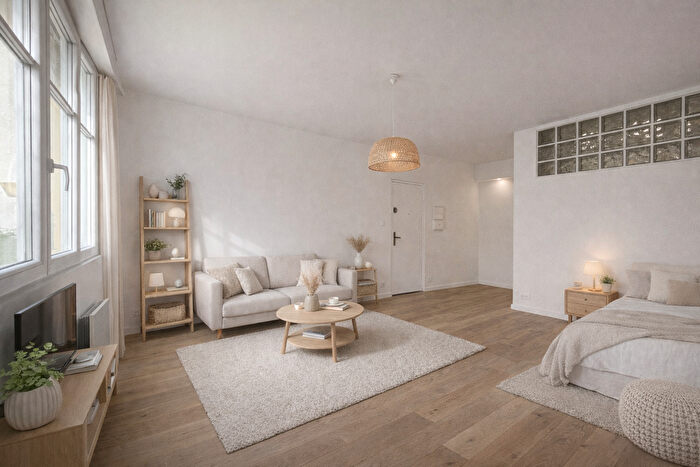 Appartement à vendre - Issy-les-Moulineaux, Les Epinettes, Le Fort, Les Hauts dIssy - 1 pièce - 1 chambre