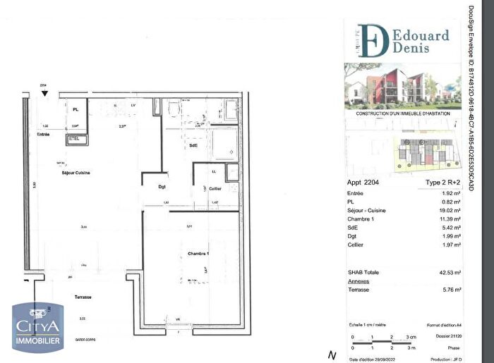 Appartement 2 pièces à Poitiers, Trois Cités, à louer