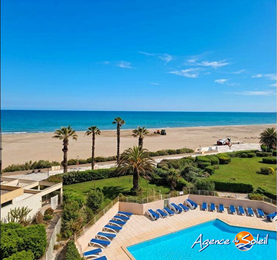 Appartement à vendre - Canet-en-Roussillon, Plage Sud - 3 pièces - 2 chambres