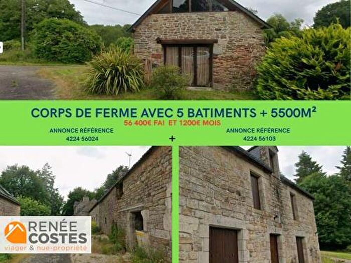 Pluméliau - Maison 3 pièces à vendre