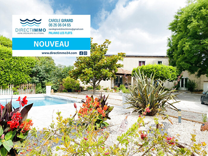 Maison à vendre - Mauguio, Espace agricole, Aéroport, Etang de lOr - 5 pièces - 4 chambres