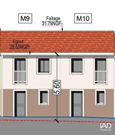 Maison à vendre - Martillac - 3 pièces - 2 chambres