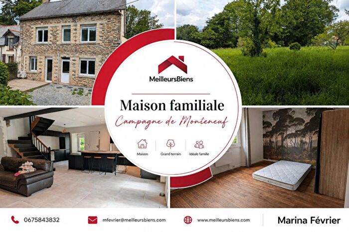 Maison 5 pièces à Monteneuf, à vendre