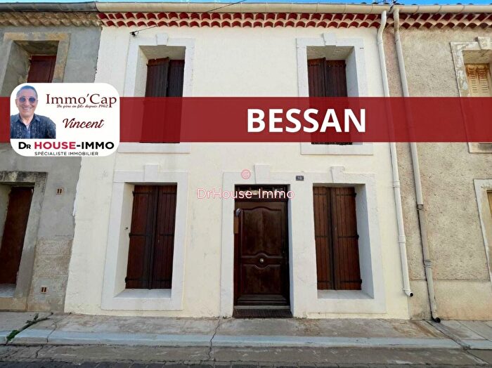 Maison à vendre - Bessan - 6 pièces - 4 chambres