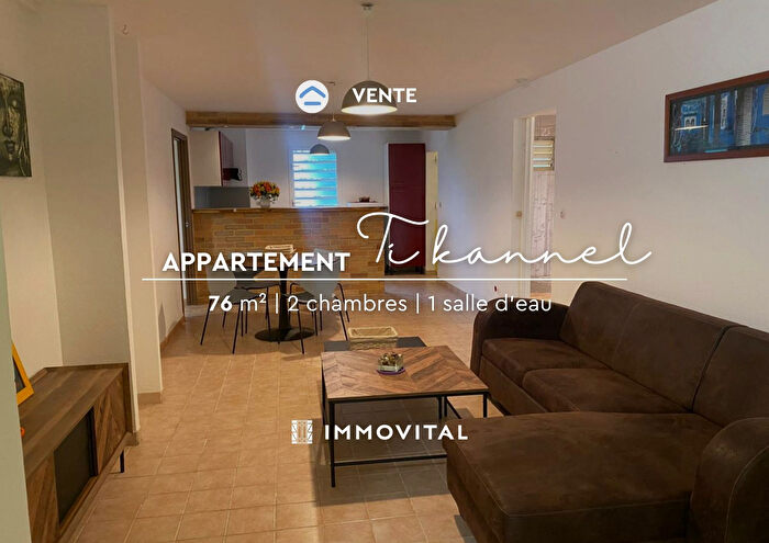 Appartement à vendre - Sainte-Rose - 3 pièces - 2 chambres