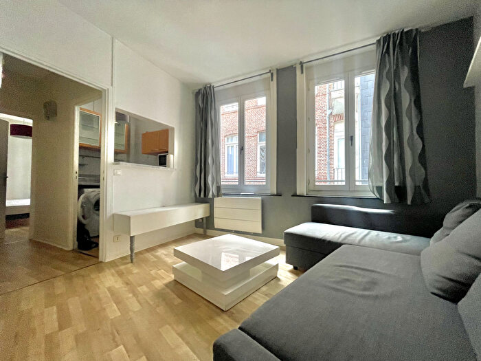 Appartement à vendre - Lille, Centre-ville, Euralille - 2 pièces - 1 chambre