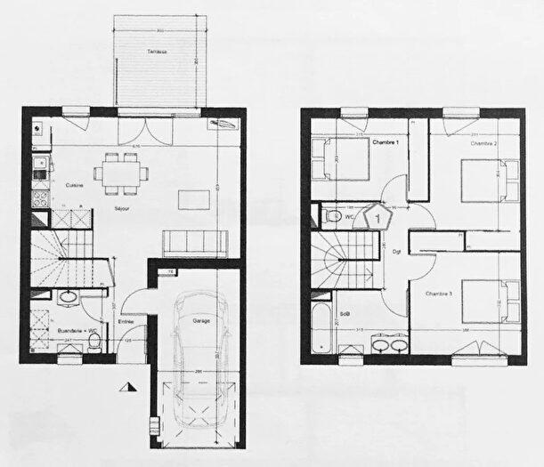 Mondonville - Maison 4 pièces à vendre