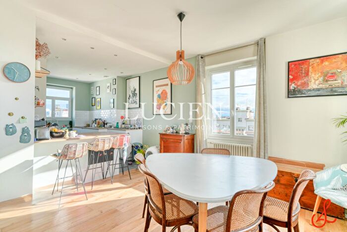 Appartement à vendre - Lyon e , Jean Macé - 3 pièces - 3 chambres