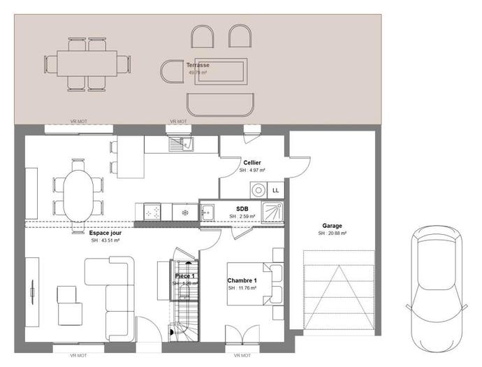 Maisons à vendre et appartements à louer - 2
