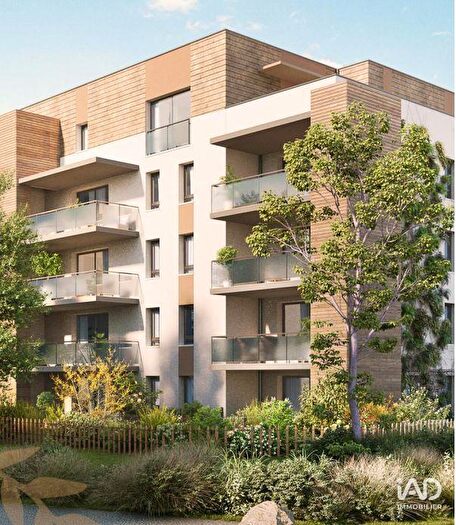 Appartement à vendre - Meylan, Ile dAmour - 3 pièces - 2 chambres