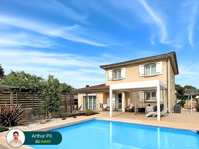 Maison à vendre - Saint-Pierre-de-Chandieu - 6 pièces - 5 chambres