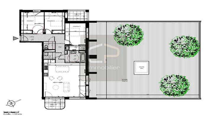 Appartement 4 pièces à vendre - Annecy, Parc des Sports, Fier