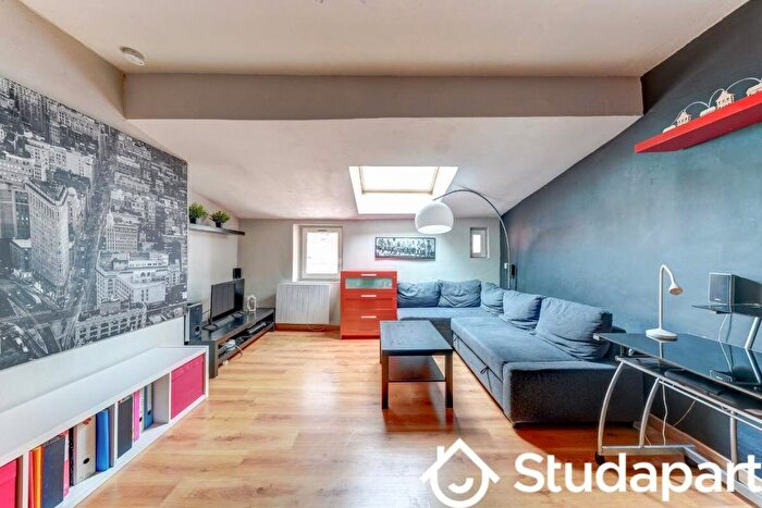 Appartement à louer - Pentes de la croix-rousse, Lyon er arrondissement - 2 pièces - 1 chambre