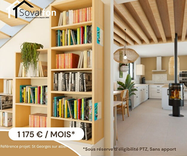 Saint-Georges-sur-Allier - Maison 4 pièces à vendre