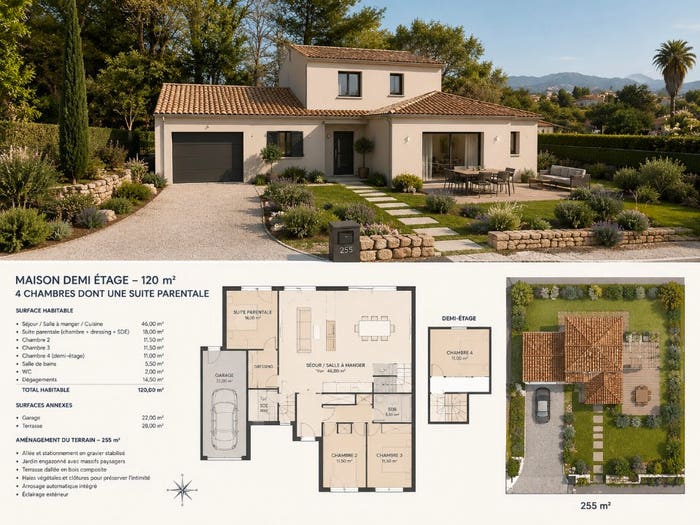 Maison 5 pièces à vendre - Carnoules