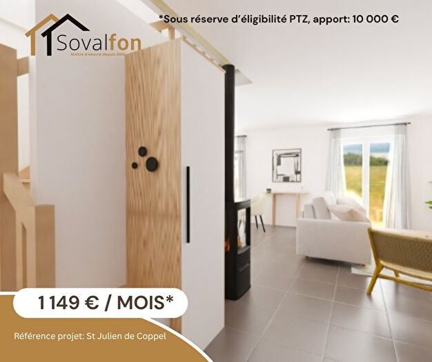 Saint-Julien-de-Coppel - Maison 4 pièces à vendre