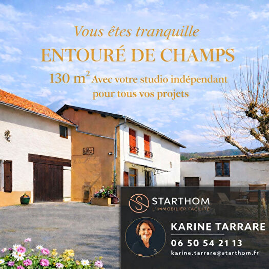 Maison à vendre - La Côte-Saint-André - 7 pièces - 4 chambres