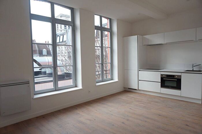 Appartement à louer - Vieux Lille - 2 pièces - 1 chambre