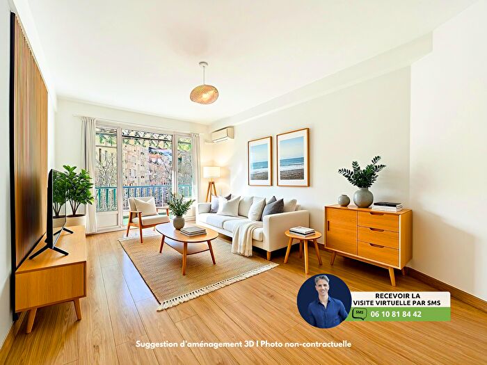 Appartement à vendre - Nice, Cessole - 3 pièces - 2 chambres